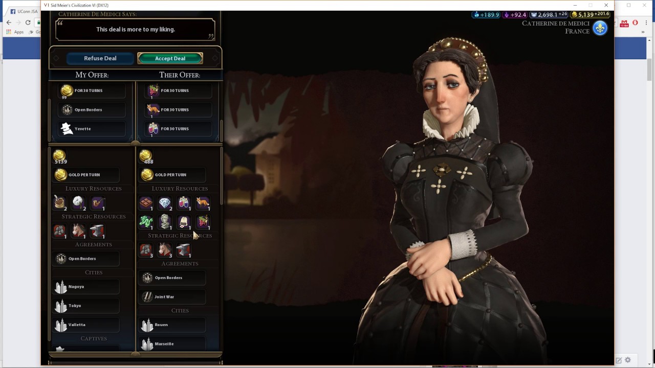 Civ 6, Catherine do everything to get her spy back - YouTube