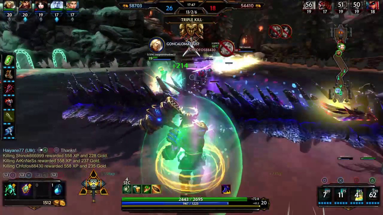 SMITE- Penta Kill - YouTube