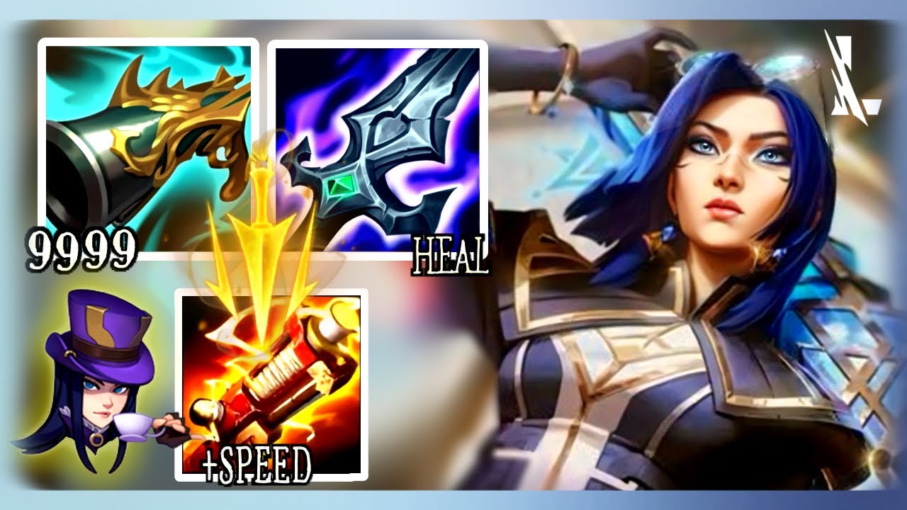 CAITLYN bot line • MOST BROKEN ADC ITEM COMBO? (Gameplay’s +build and ...