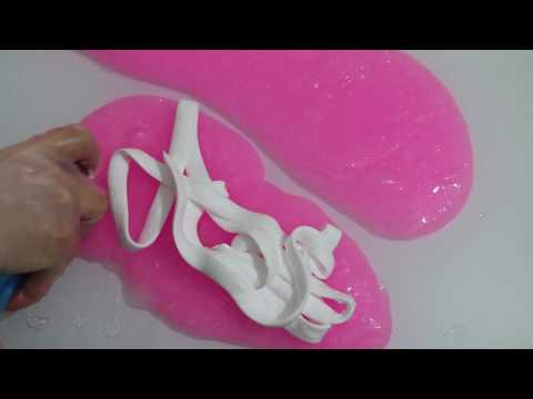 2 Malzeme ile Dev Floresan Pofuduk Slime  - Slime Test - Bidünya Oyuncak