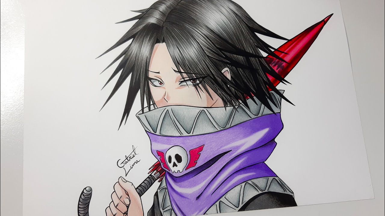 Drawing Feitan ( Hunter x Hunter ) - YouTube