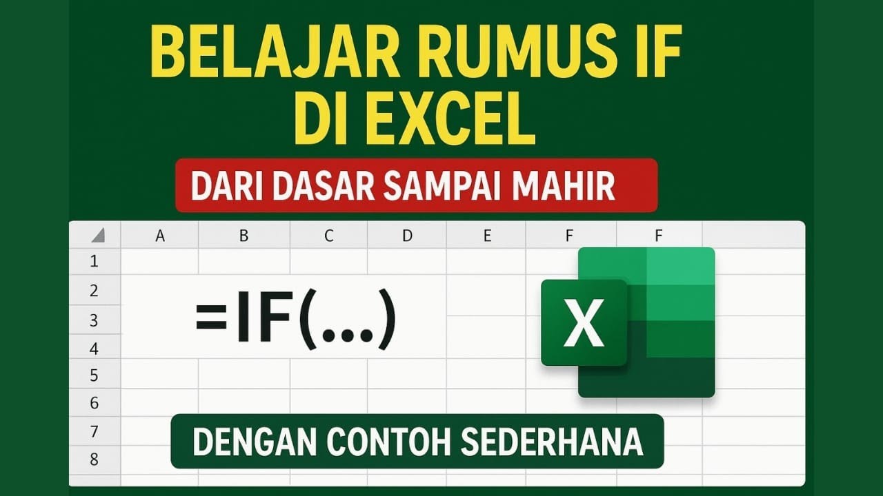 Belajar Rumus IF di Excel | Dari Dasar Sampai Mahir! - YouTube