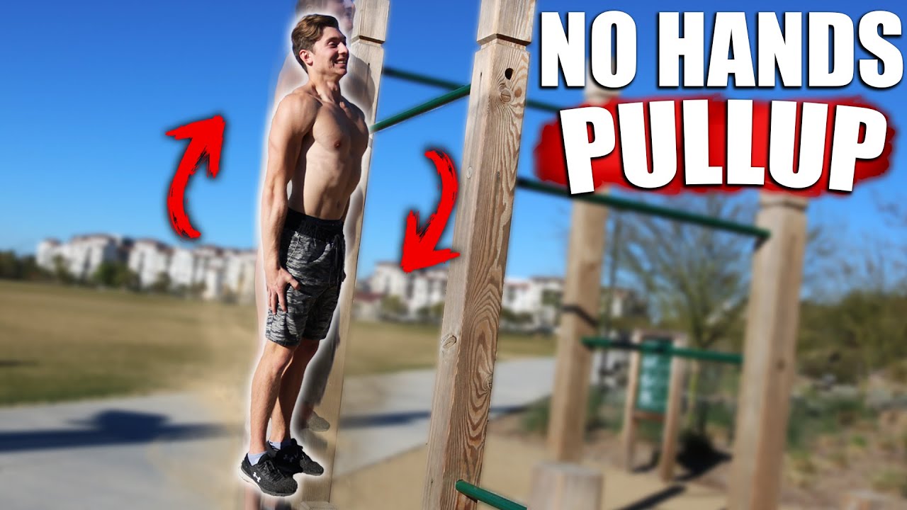 Most Real NO HANDS Pullups In A Row (Can You Beat Me?) - YouTube