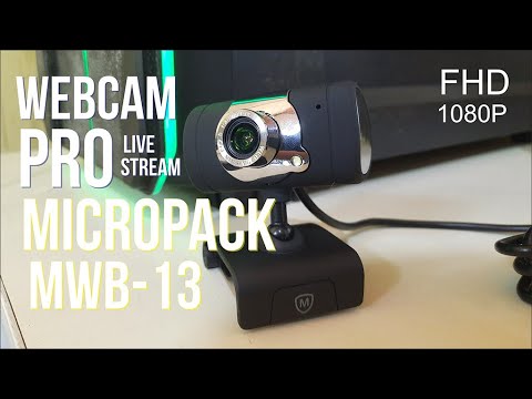 Review Pro Stream Webcam Micropack MWB-13 - YouTube