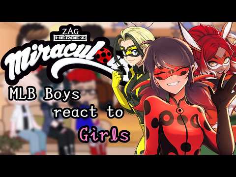 MLB Boys React To Girls // Gacha Club // Gacha React