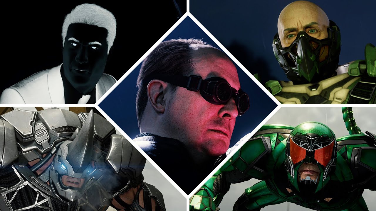 Marvel's Spider-Man Remastered (PS5 4K60 RT) - All Bosses - YouTube