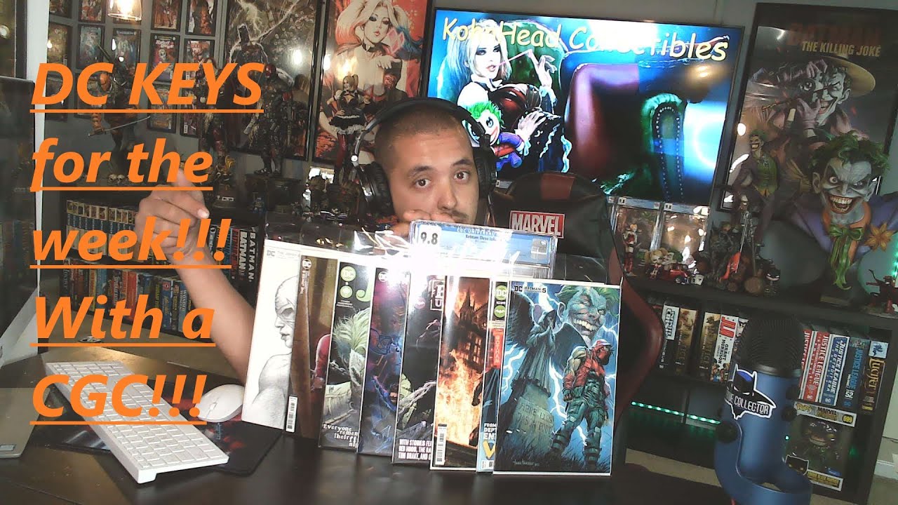 DC Keys of the Week!! Week 2 With a CGC!!! - YouTube