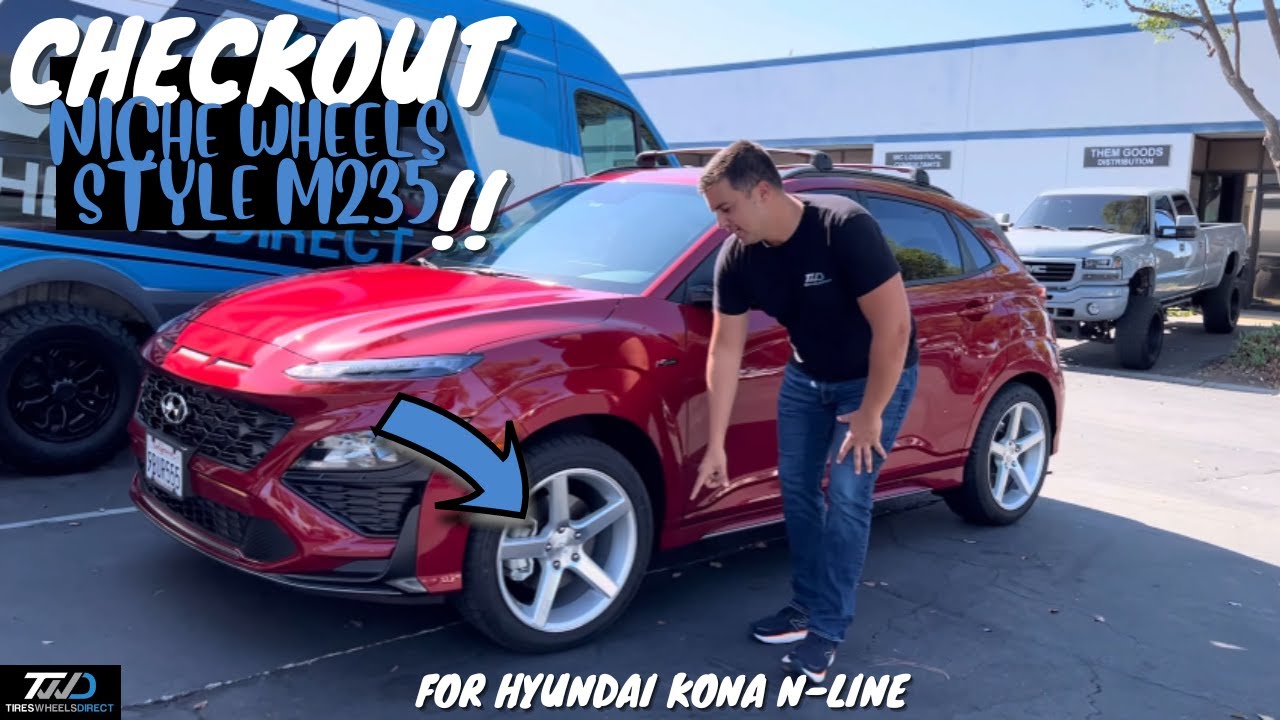Hyundai Kona N-Line on Niche M235 Wheels, CHECK THIS OUT!! - YouTube