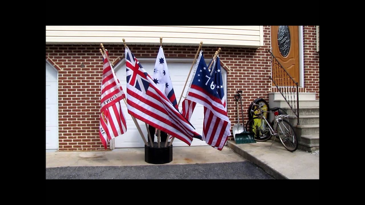 7-Flag Display Base Demonstration - YouTube