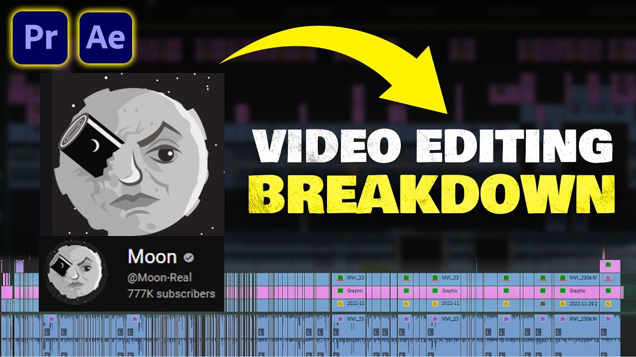 How to Edit Videos like Moon | Video Editing Breakdown like @Moon-Real ...