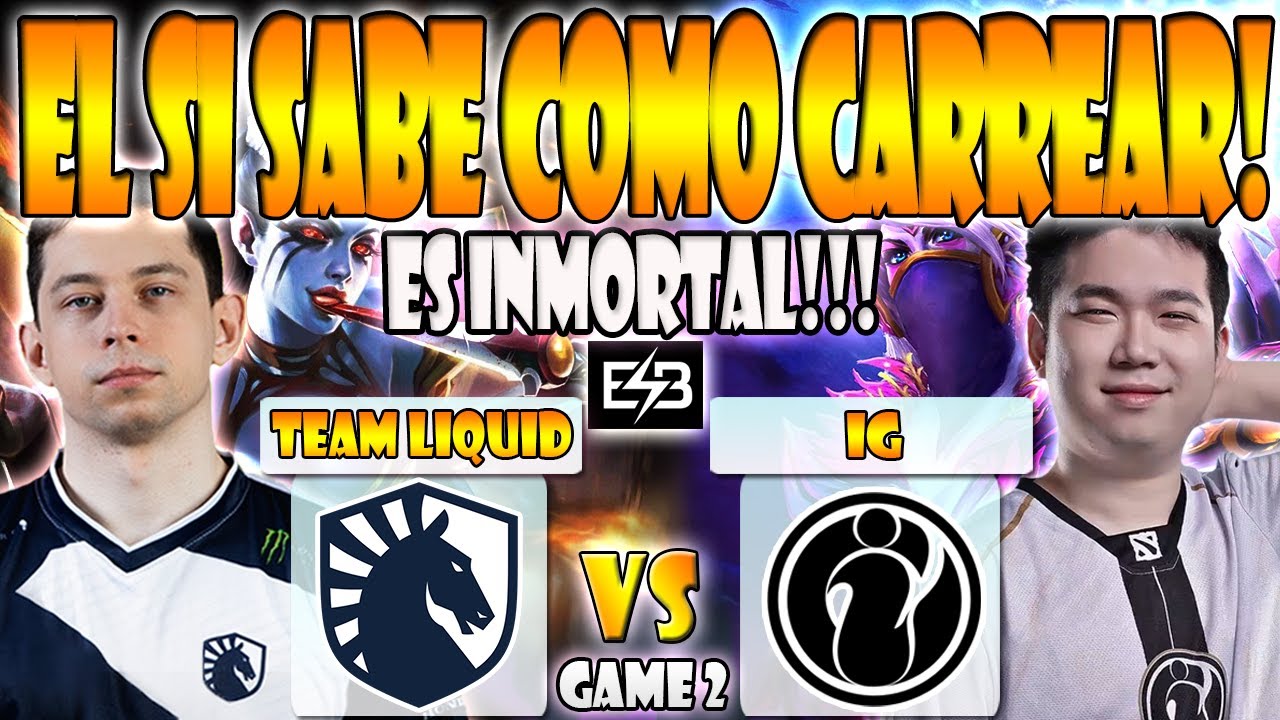 IG VS TEAM LIQUID BO2[GAME 2] EMO VS NISHA, BOXI - BALI MAJOR 2023 ...