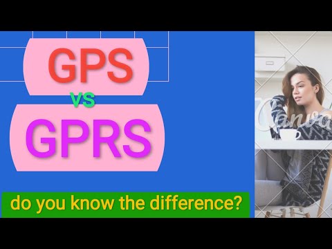 GPS & GPRS#difference between GPS and GPRS - YouTube