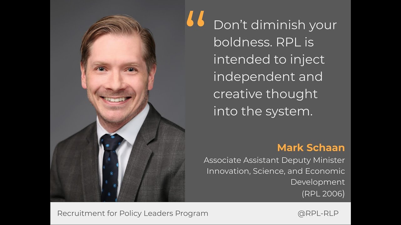 RPL-RLP Profiles: Mark Schaan - YouTube
