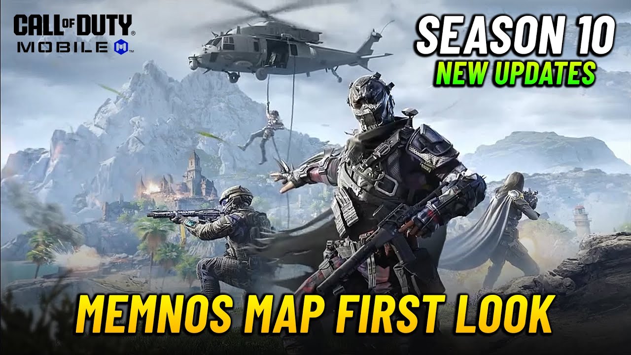 Memnos Map First Look - New Free Execution - New Legendary Guns in Season 10 COD Mobile - CODM ...