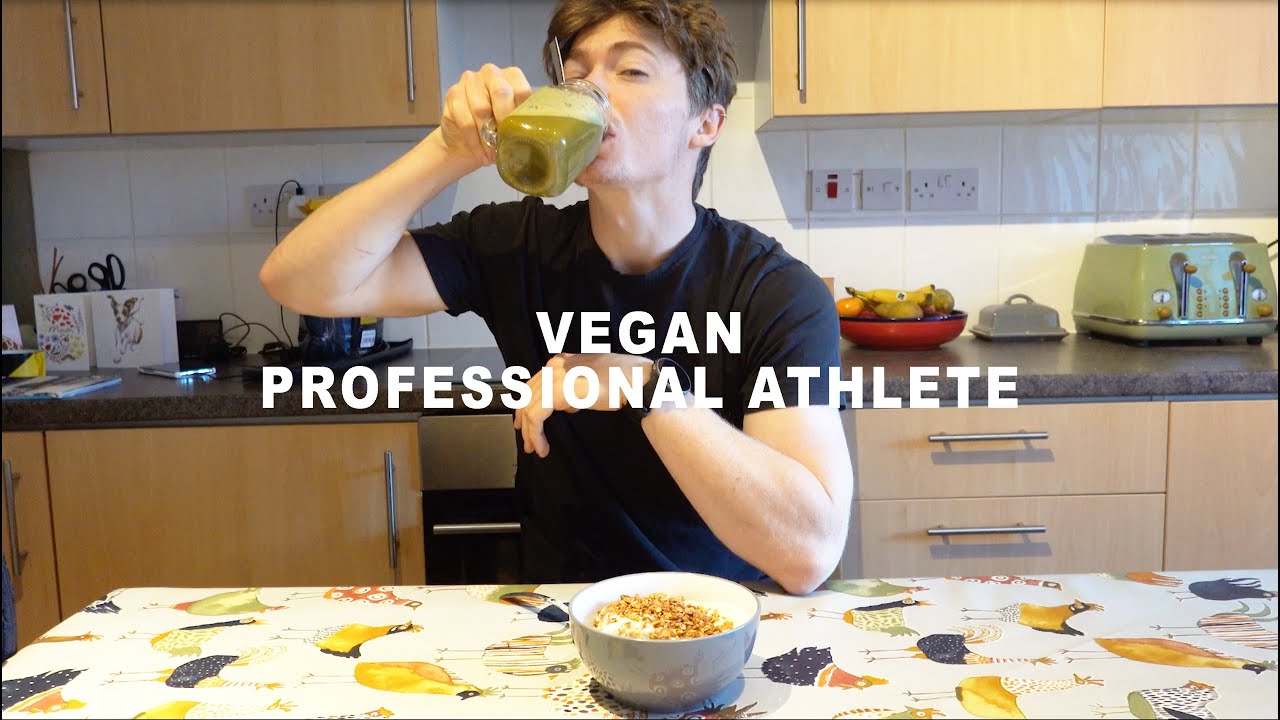 Vegan professional athlete // What I eat in a day 🤤 - YouTube