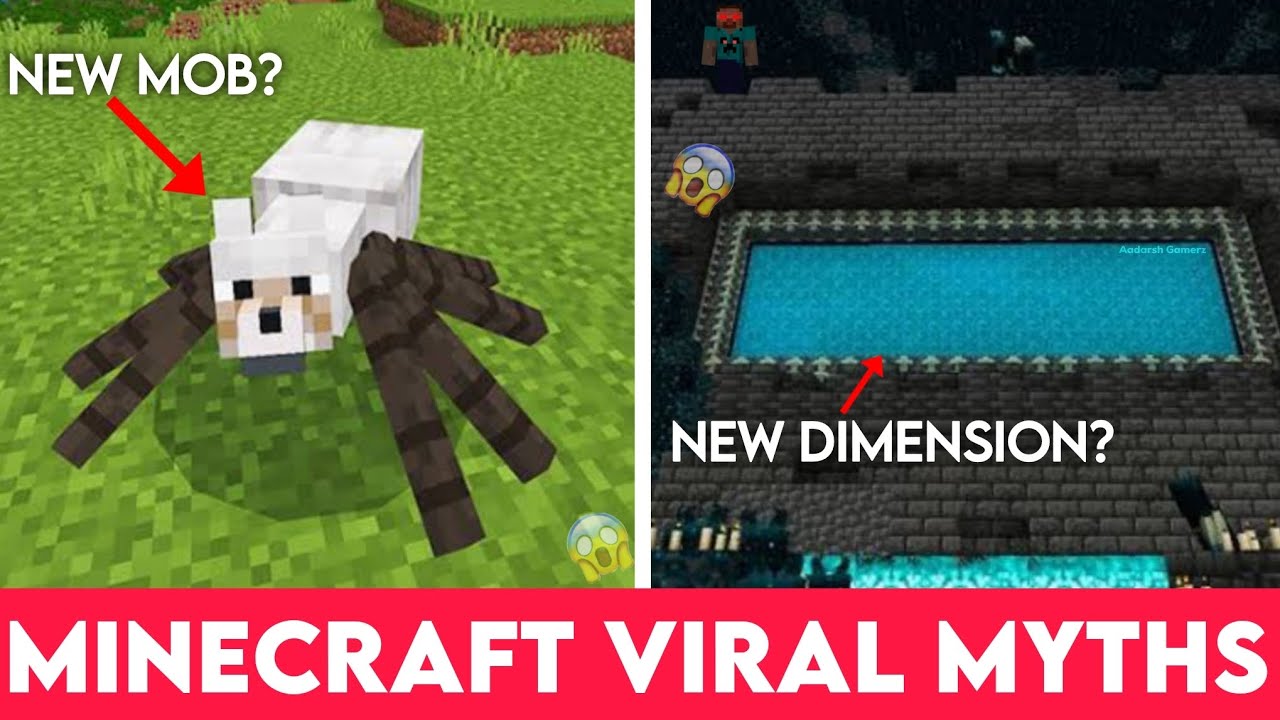 BUSTING MINECRAFT 1.21 MOST VIRAL MYTHS!🔥 (SHOCKING) || Aadarsh Gamerz ...