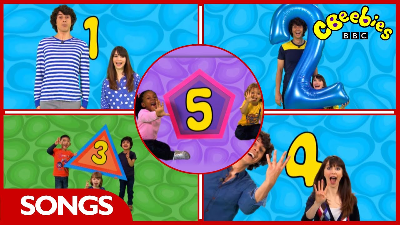 CBeebies - Number Raps 1 - 5 - YouTube