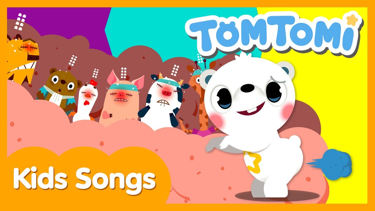 Fart song | Children's Song | Funny song | Kids YouTube | TOMTOMI Songs ...