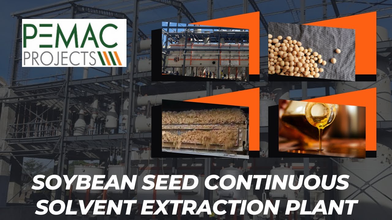 Soybean seed Continuous Solvent Extraction Plant #turnkeyproject # ...