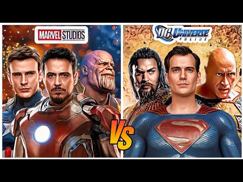 Marvel vs DC universe comparison!(Rohit dhangar)