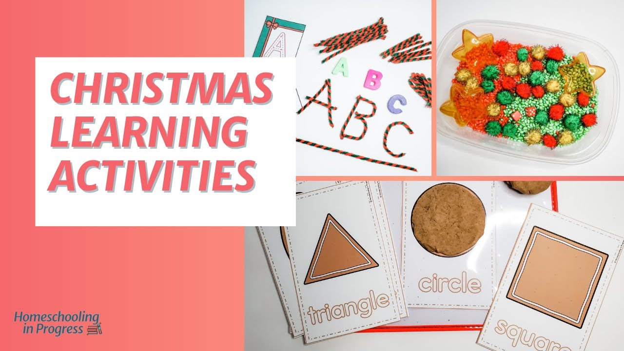 Preschool Christmas Learning Activities - YouTube