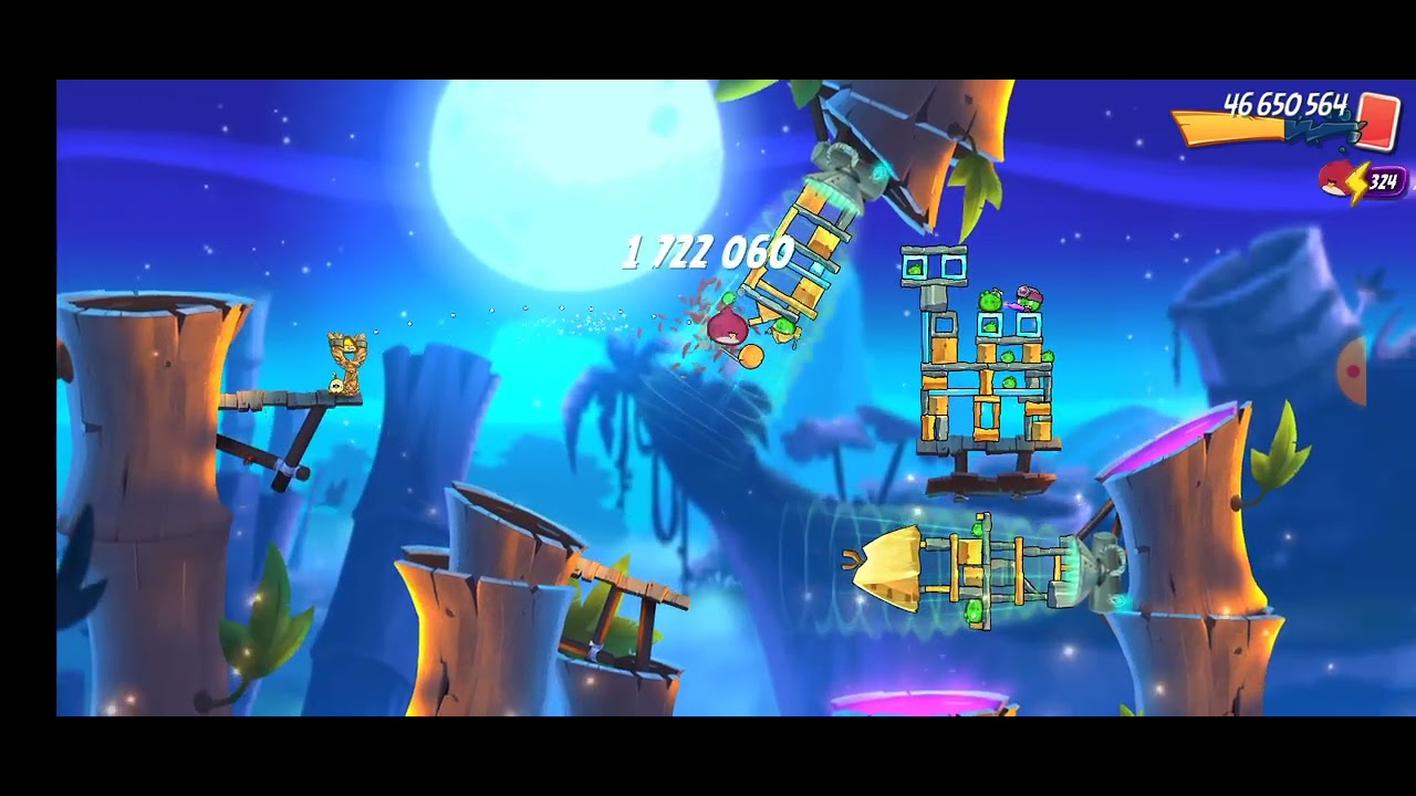 Angry Birds 2 • The Dove-ly Adventure • level 8 • Окрыляющее ...