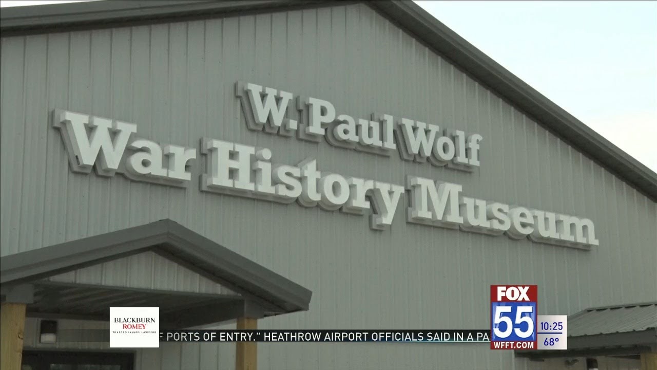 Fort Wayne veterans debut W. Paul Wolf War History Museum - YouTube