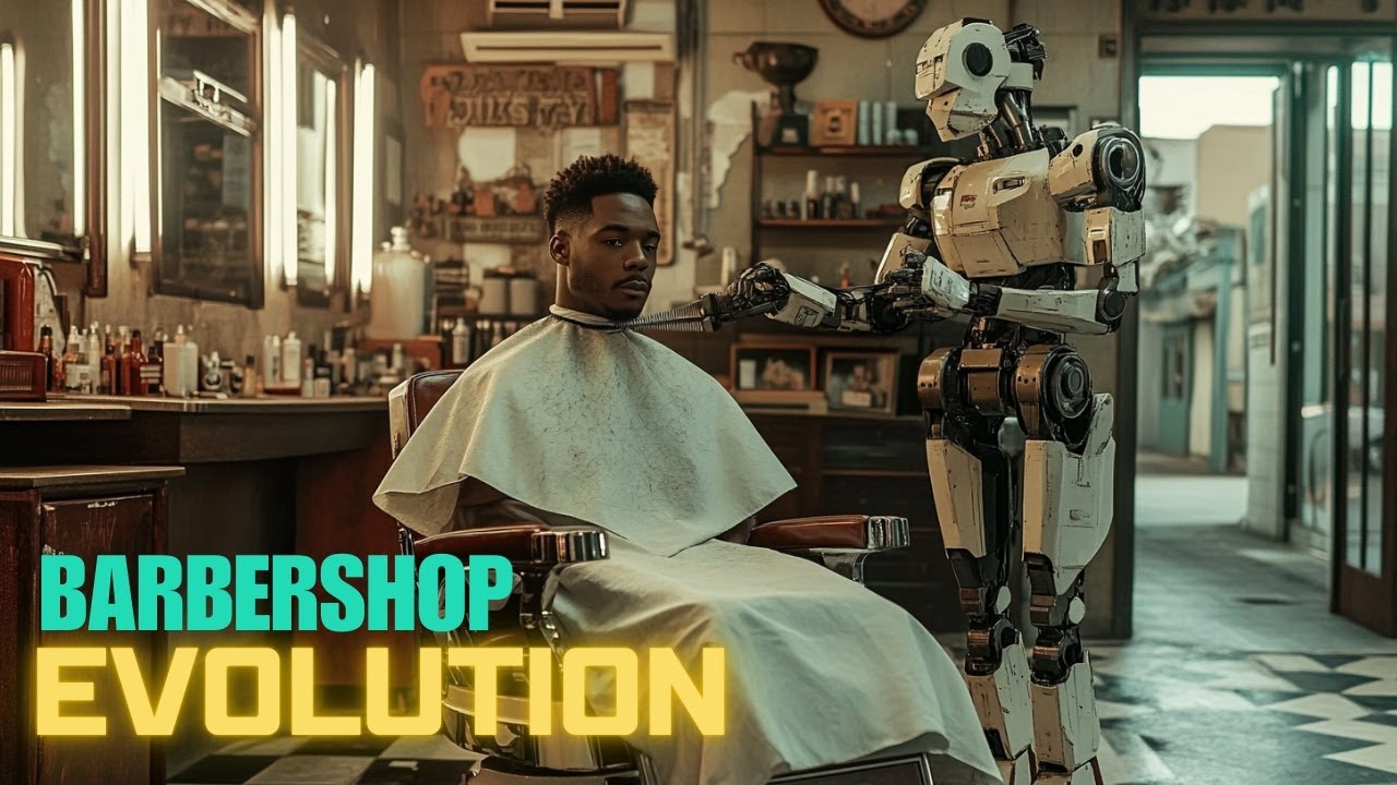 Barbershop Evolution - YouTube