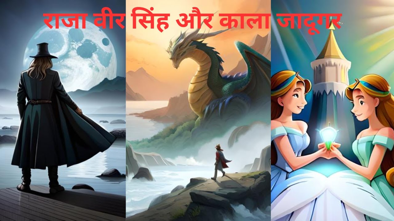 राजा वीर सिंह और काला जादूगर II King veer singh and a wizard II Magical ...