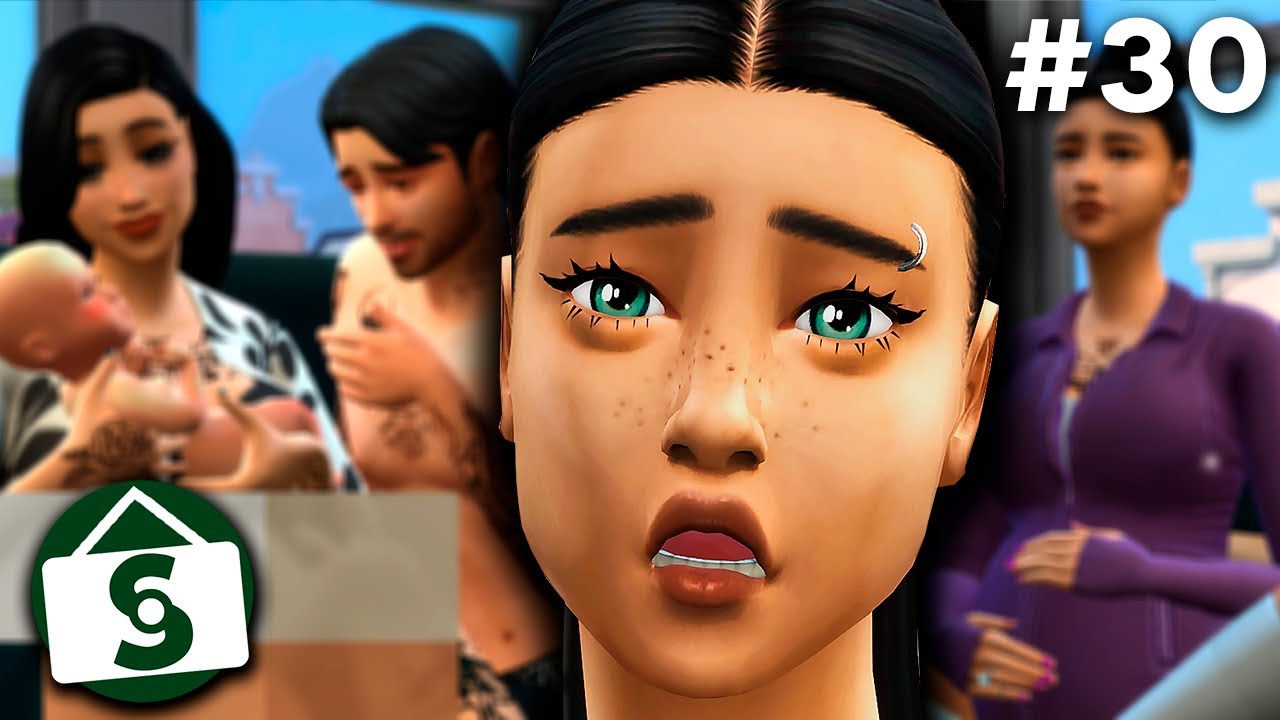 12 HORAS DE PARTO DA TINA | Desafio Lixo ao Luxo | The Sims 4 - YouTube