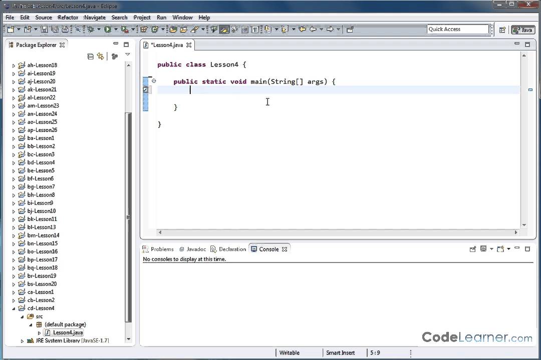 Mastering Java Vol 3 Lesson 4 Defining A Class And Creating Objects Youtube