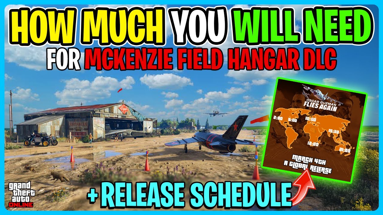 How Much You Will Need For The Mckenzie Field Hangar DLC & Release ...
