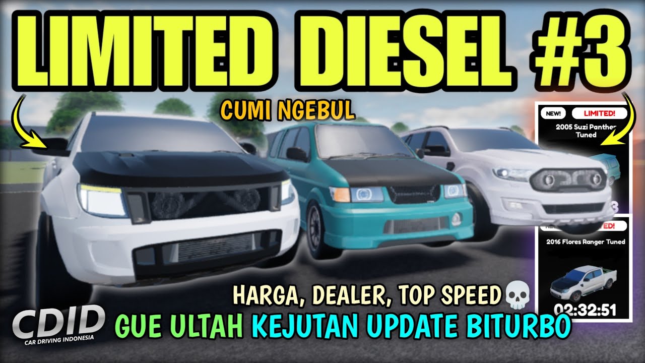 LIMITED CUMI BITURBO RILIS CDID UPDATE WEEKLY #3!! EVEREST, RANGER ...