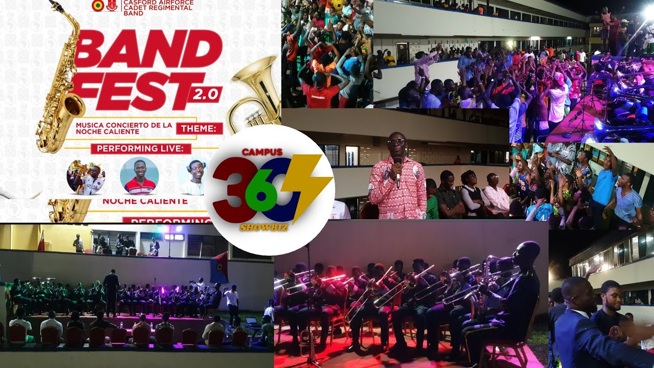 UCC CASFORD AIRFORCE CADET REGIMENTAL BAND FEST 2.0 - YouTube