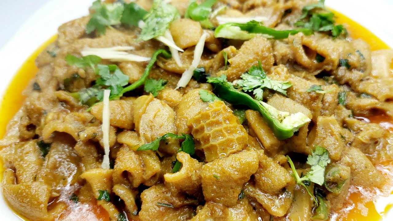 Ojri Recipe | Mutton intestine Recipe | How to Make Ojri Recipe at Home ...