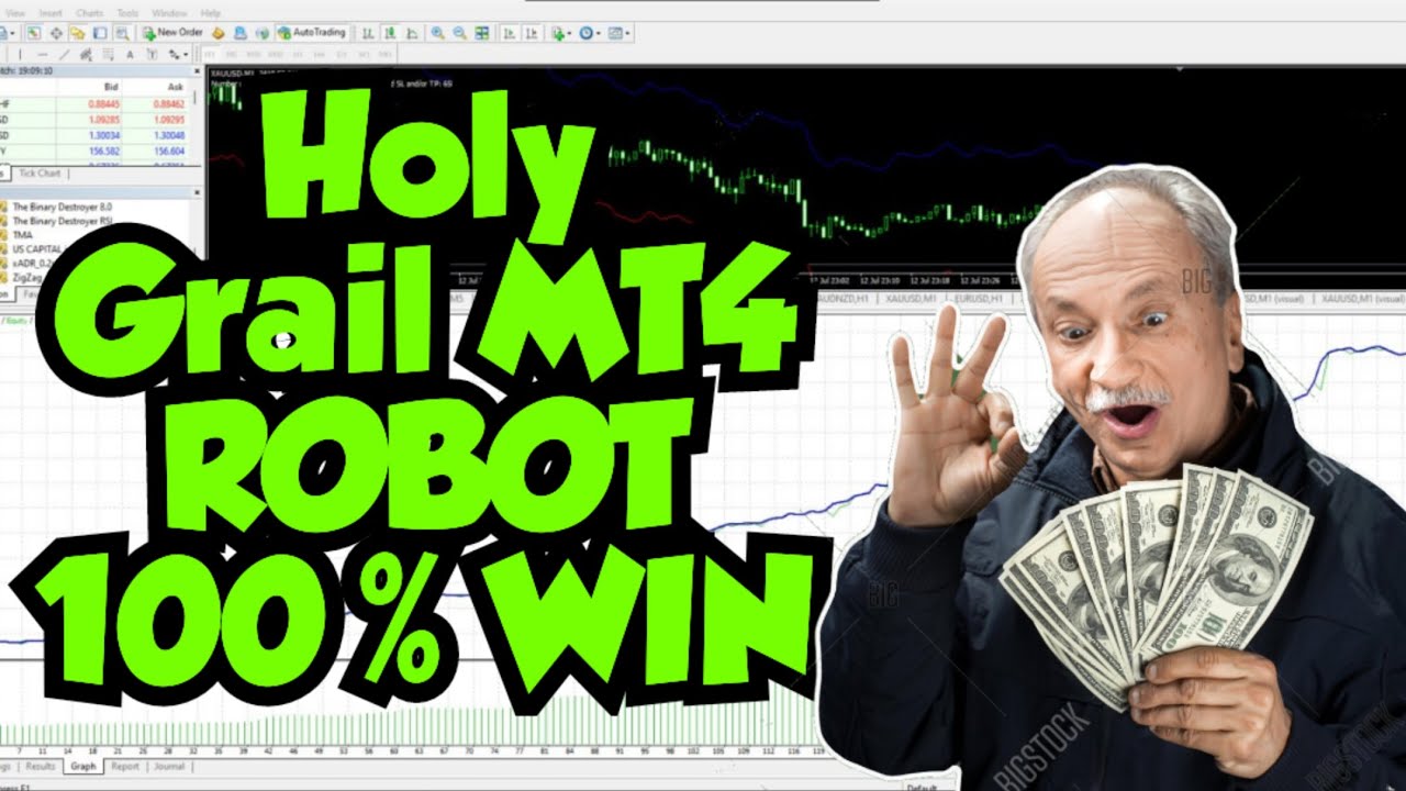 🤖Holy Grail MT4 ROBOT🤑 100% WIN RATE🤑 SUPER CONSISTENT EXPERT ADVISER ...