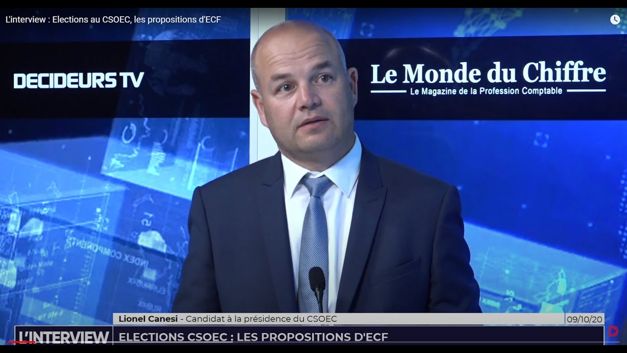 L'interview : Elections au CSOEC, les propositions d'ECF - YouTube