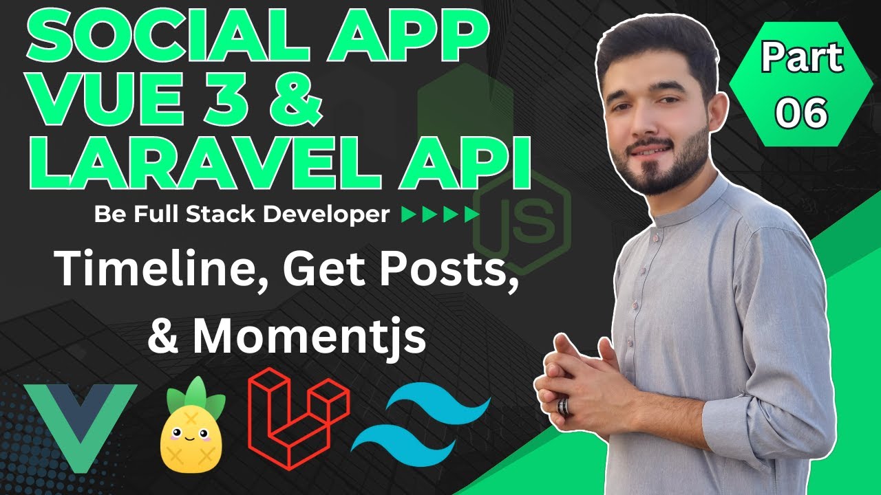 Social App Vuejs Frontend For Laravel Apis Part 6 Get Posts 3756