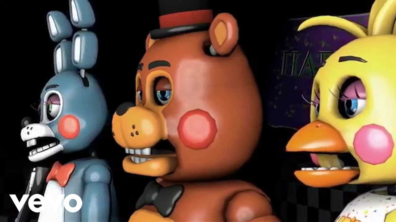 SFM FNAF Five Nights at Freddy's 1 Song by The Living Tombstone FNAF ...