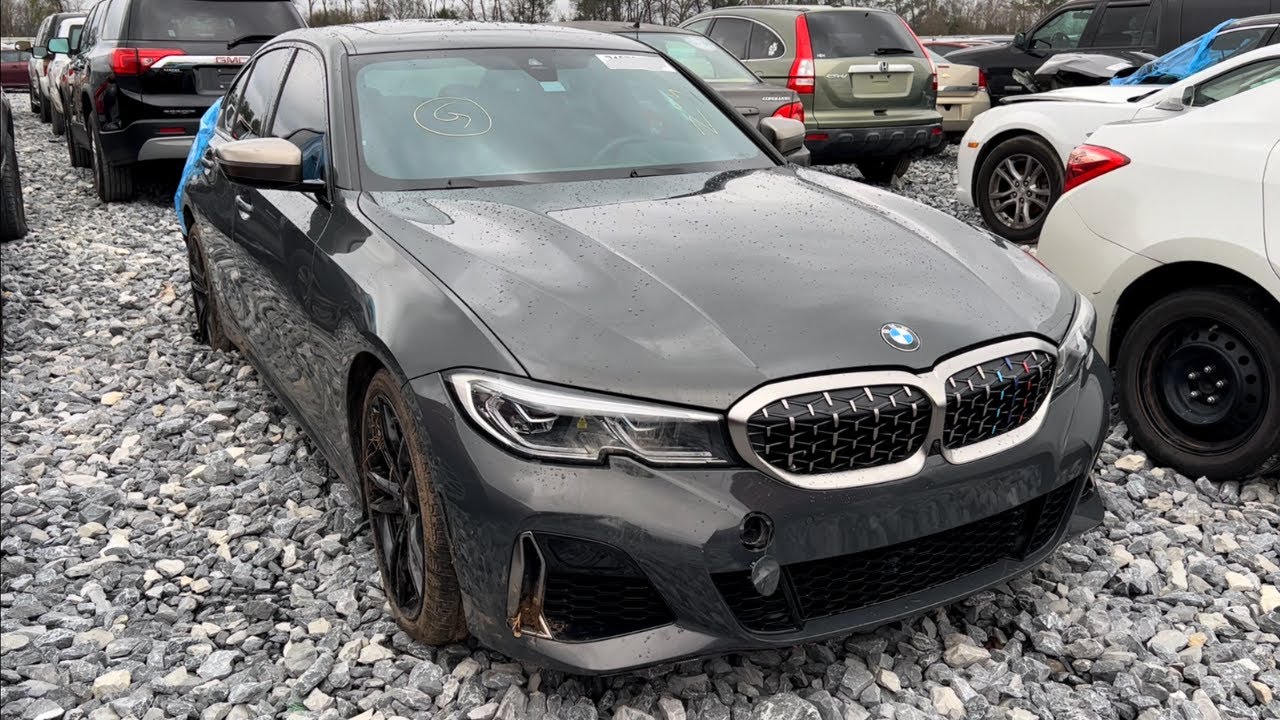 I FOUND THE BRAND SPANKING NEW BMW M 340i AT COPART! * MSRP ON THIS BMW ...