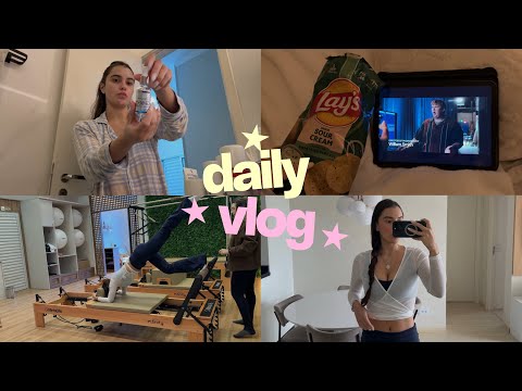 minha rotina real | pilates, treino, sai da dieta, skincare noturno, trabalho 🦋 - BRUNA EROLES 