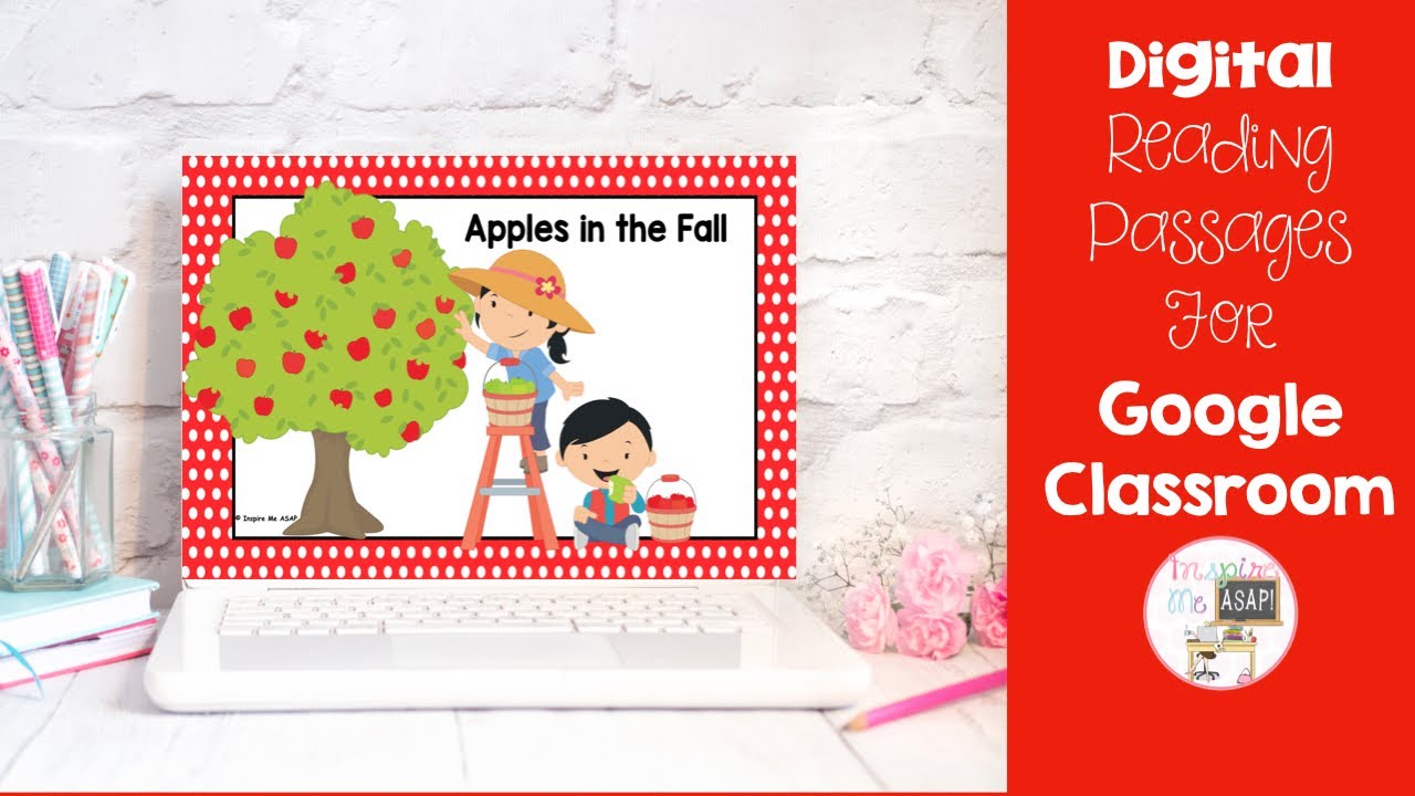 Digital Reading Passages for Google Classroom - YouTube