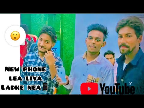 Aaj new phone 📱 lea leya Ladke nea. My new Hair cut only side side sea ...