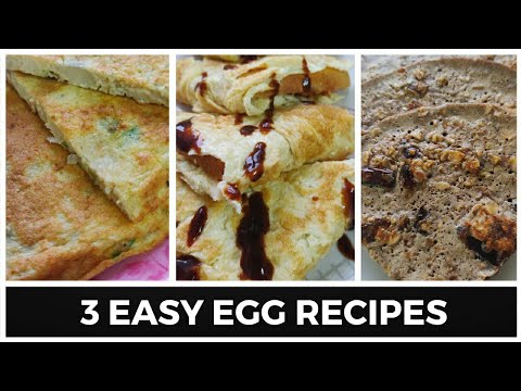 3 EASY EGG RECIPES !! ( Complete meal options ) 🇮🇳 - YouTube