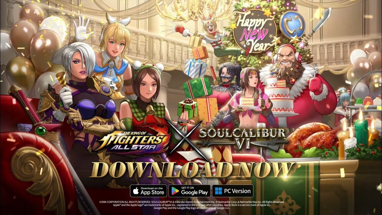 KOF ALL STAR X SOULCALIBUR VI COLLAB TRAILER #kofallstar #snk # ...