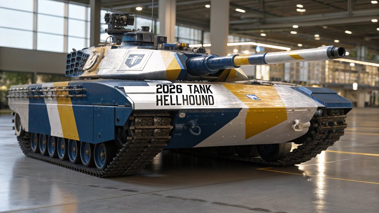 Finally Unveiled: 2026 Hellhound Tank – The Future of Military Power ...