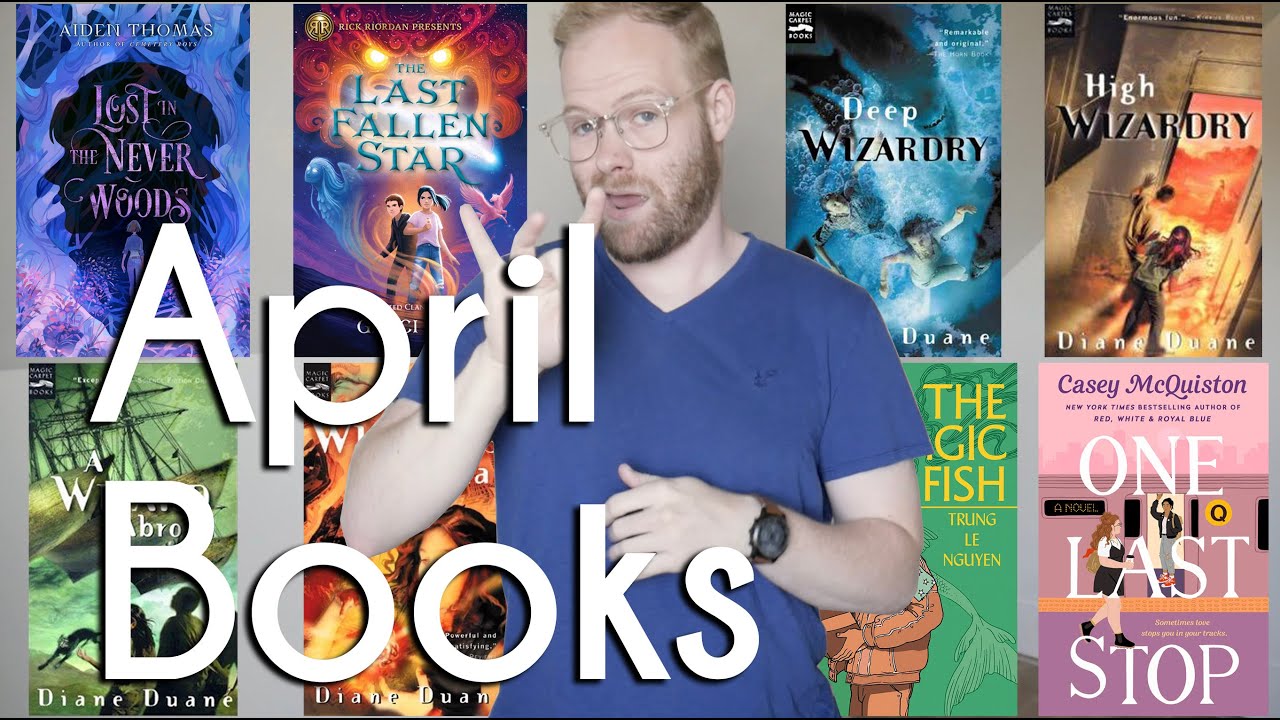 April Books Wrap Up | BookTube - YouTube