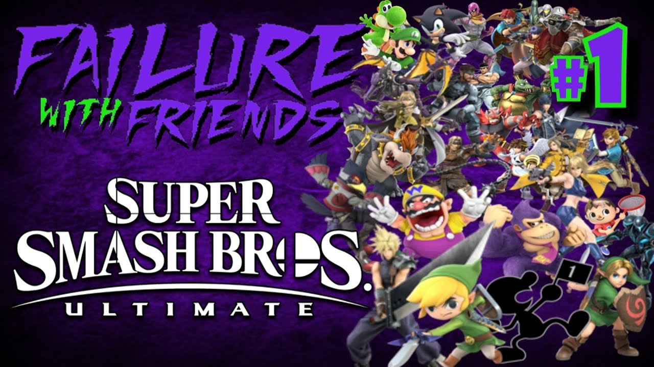 The Ultimate Tourney | Failure With Friends | Super Smash Bros ...