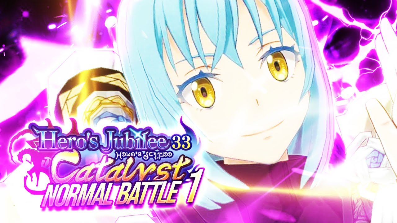 NEW YEARS RIMURU CRUSHES ANTS! HEROS JUBILEE 33 NORMAL BATTLE 1! (Slime ...