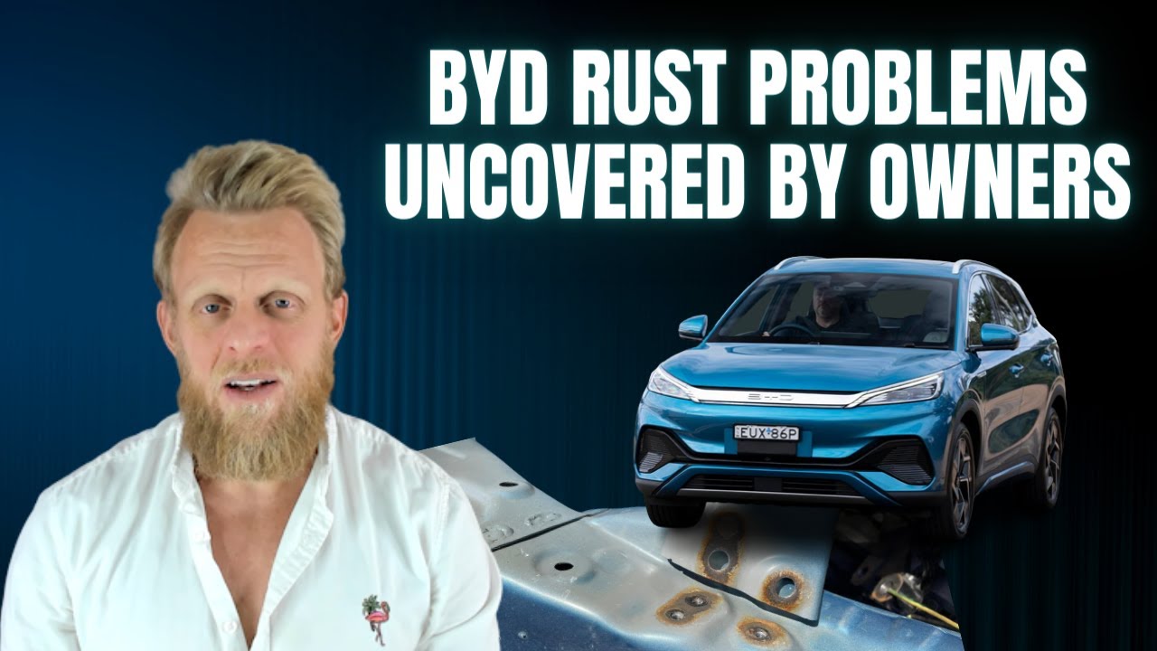 BYD Atto 3's discovered with worrying rust issues - YouTube